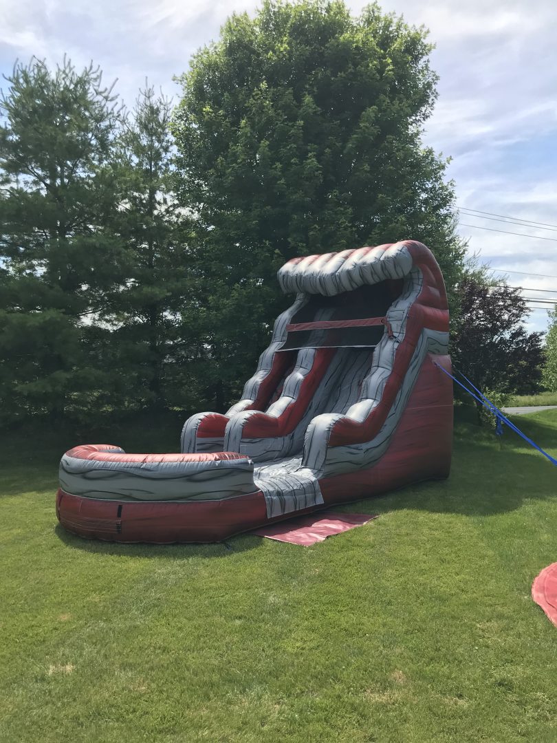 18′ Liquid Hot Magma Water Slide – Jump Around Party