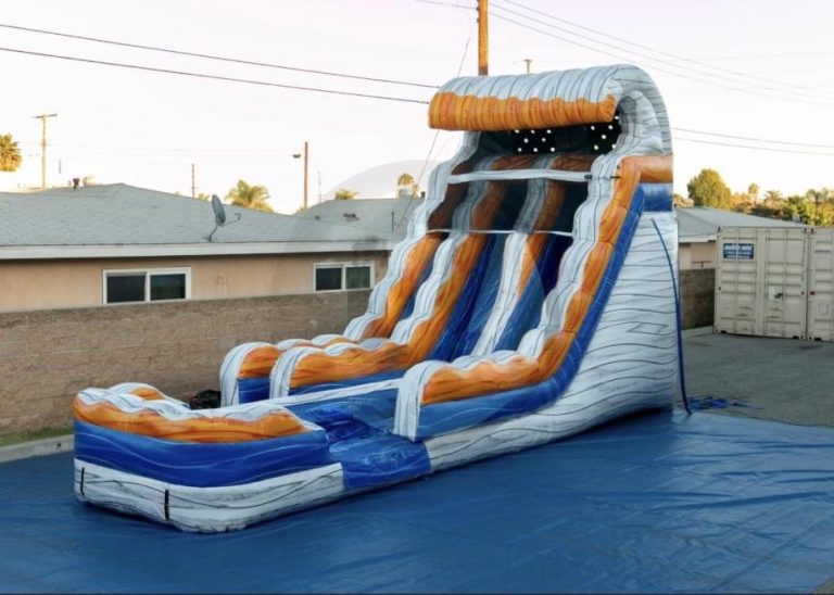 Infernal Dual Lane Water Slide – Jump Around Party